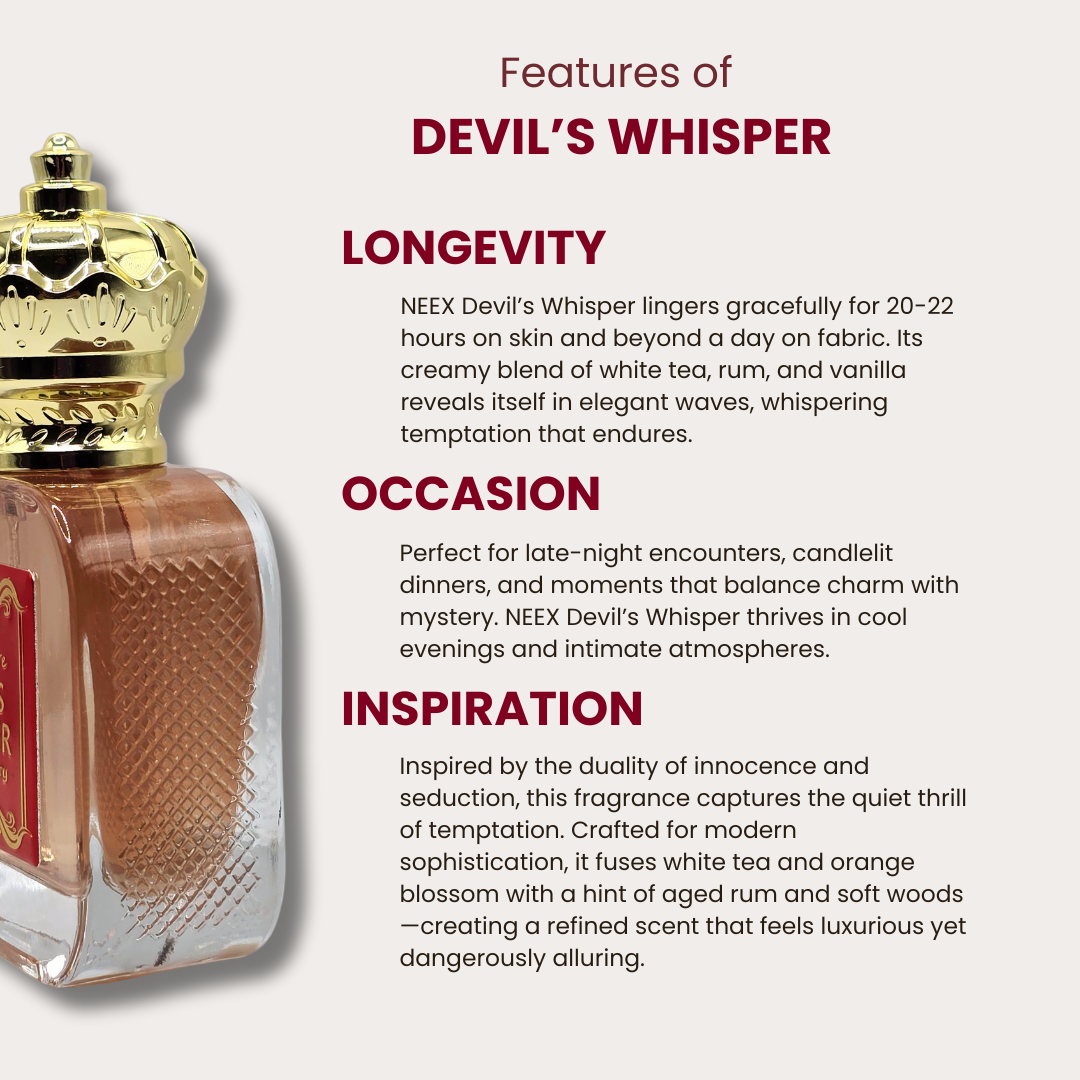 DEVIL'S WHISPER Perfume | Created by Parsa Moore | Elegant & Seductive ...